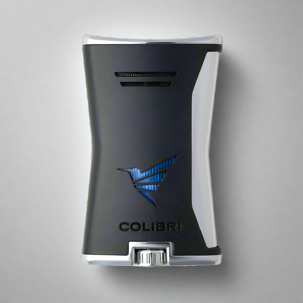 Colibri - Slim Lighter (Black & Chrome)