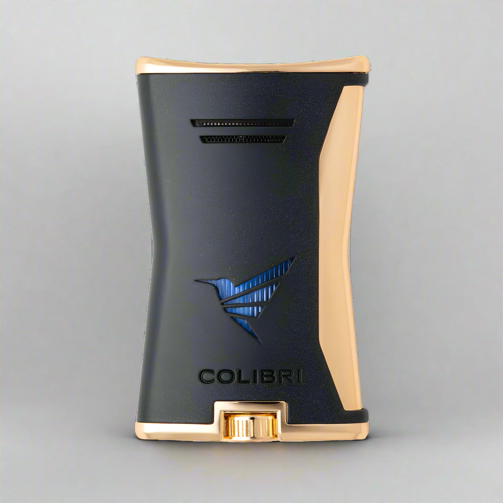 Colibri - Slim Lighter (Black & Gold)