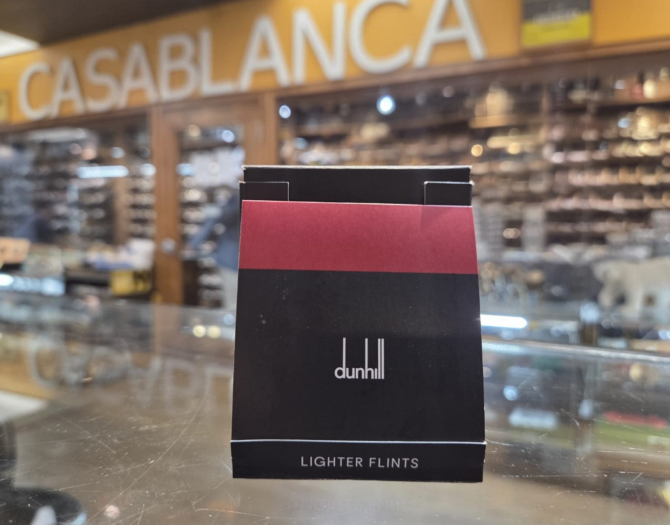 Dunhill Lighter Flints - Red/Blue