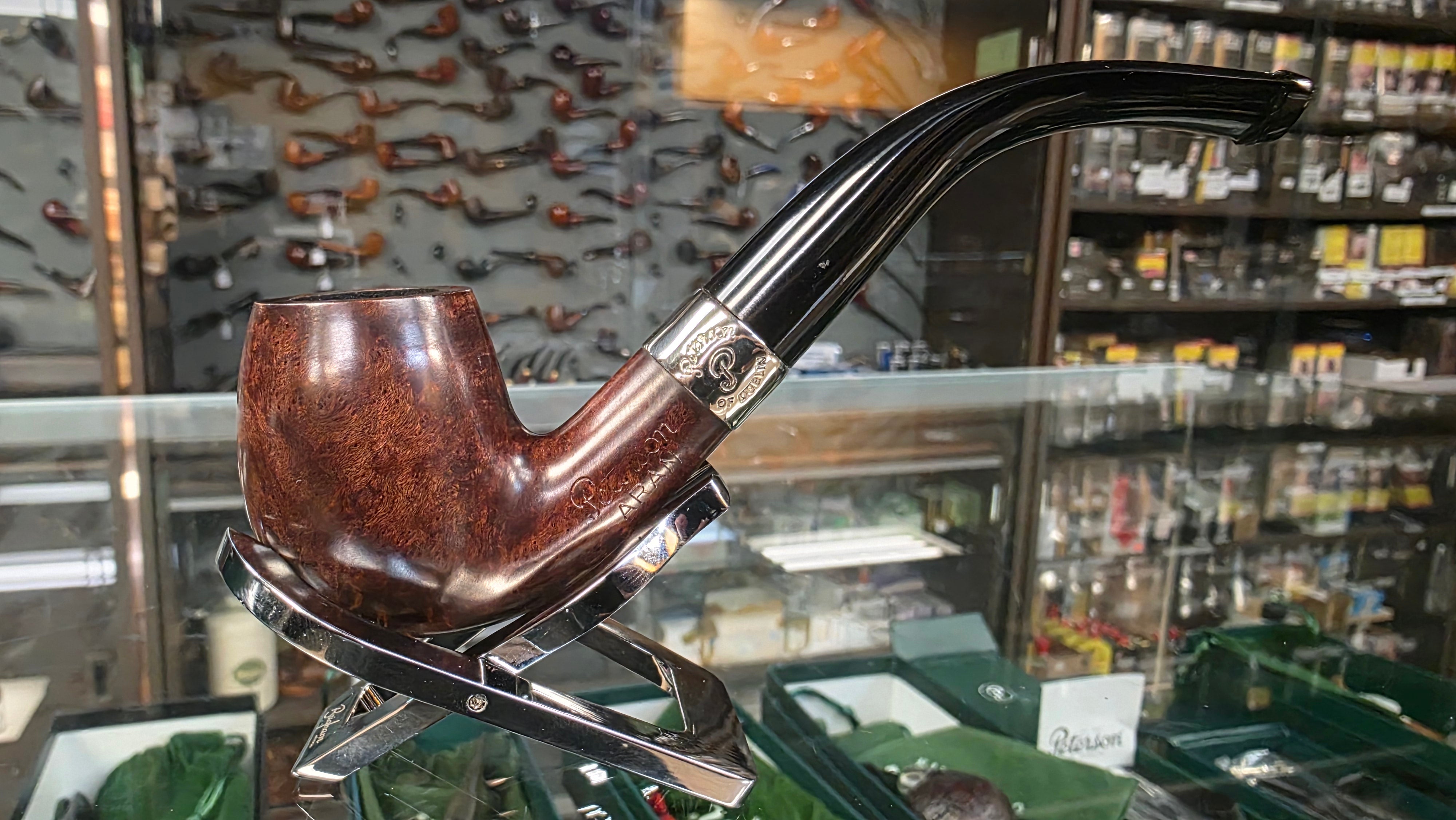 Peterson - Aran Smooth Nickel Mount - (69) Fishtail
