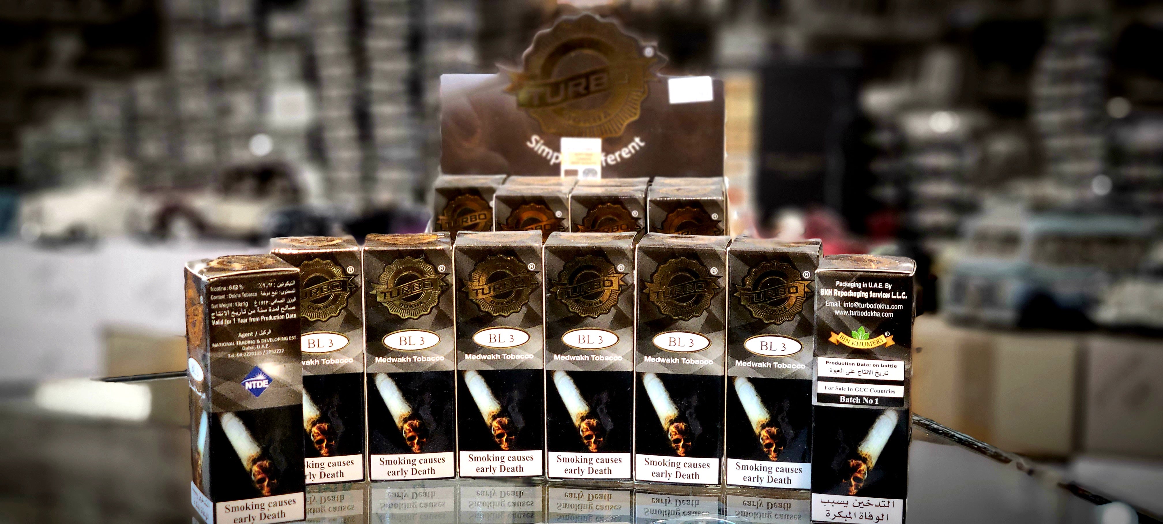 Pack of 4 - Turbo Dokha - Black 3 (BL 3)